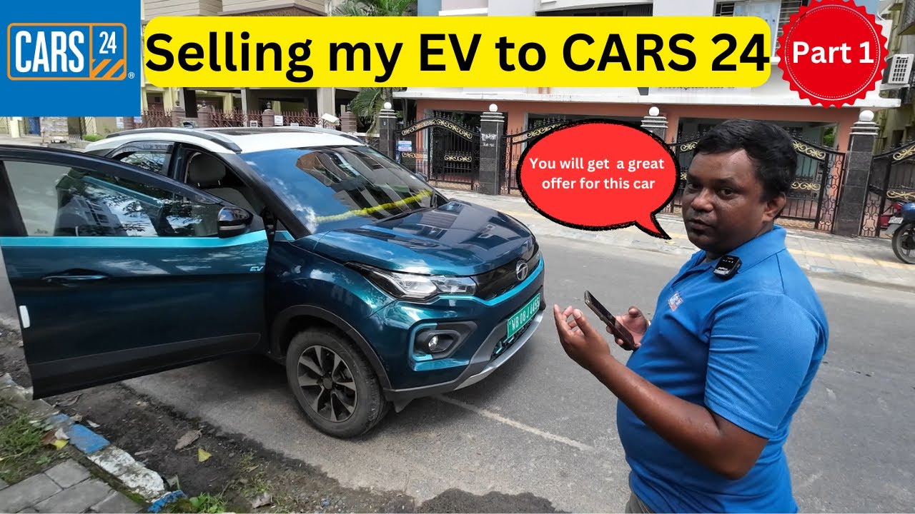All Steps Explained | Cars 24 inspection of my EV | Selling my EV Part1 ...