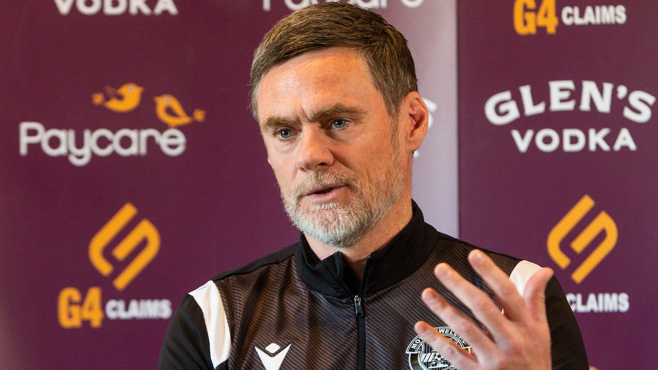 Graham Alexander looks ahead to Rangers - YouTube