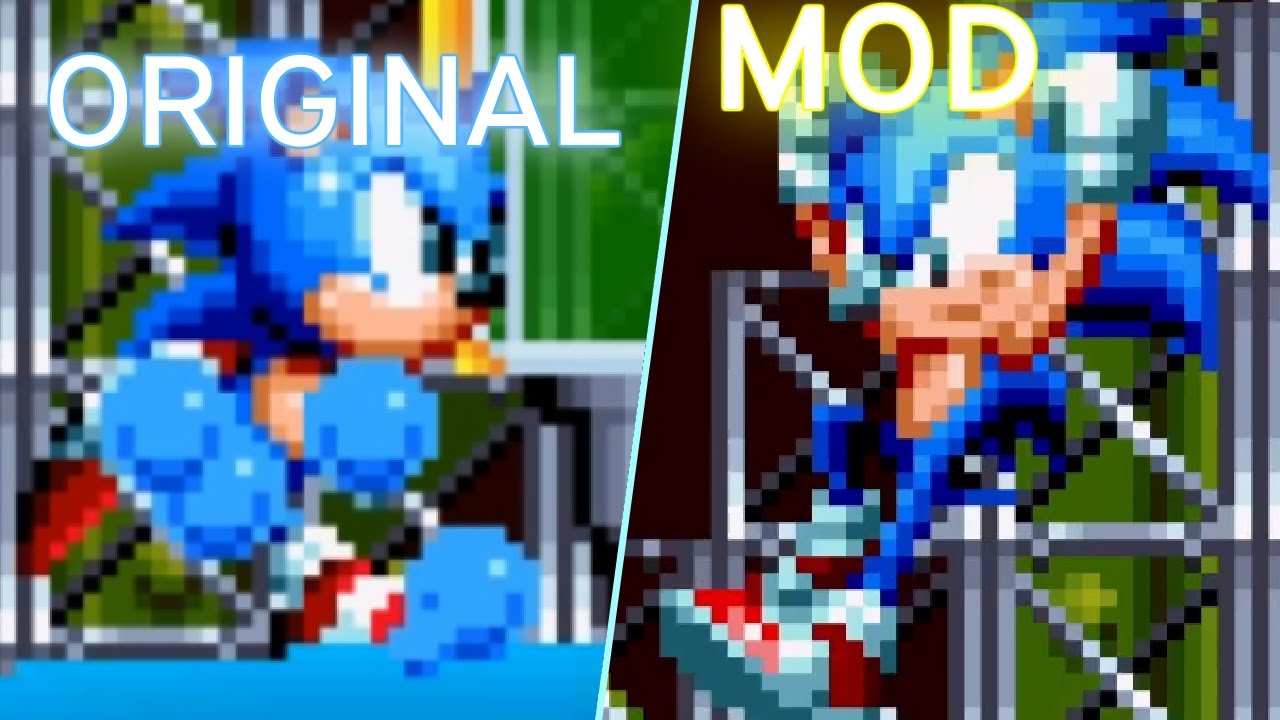 Modern Sonic Boost ~ Sonic Mania Plus mods Gameplay - YouTube