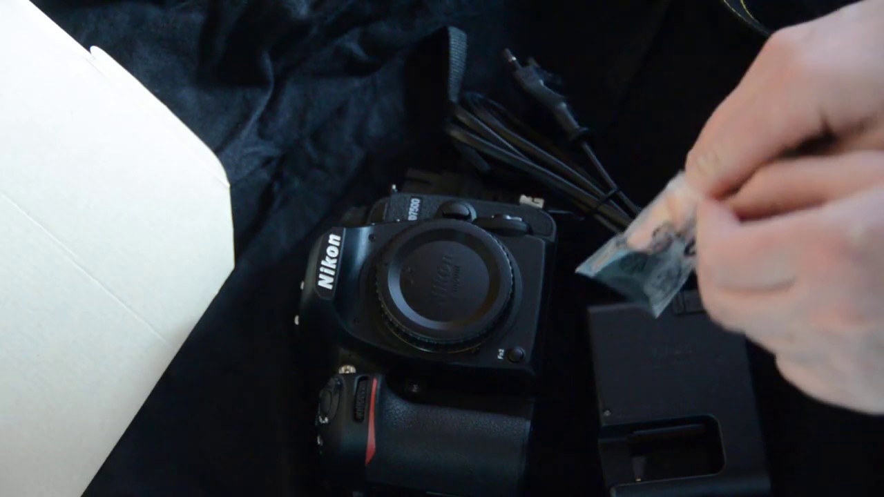 Nikon D-7500 DSLR Body Unboxing - YouTube