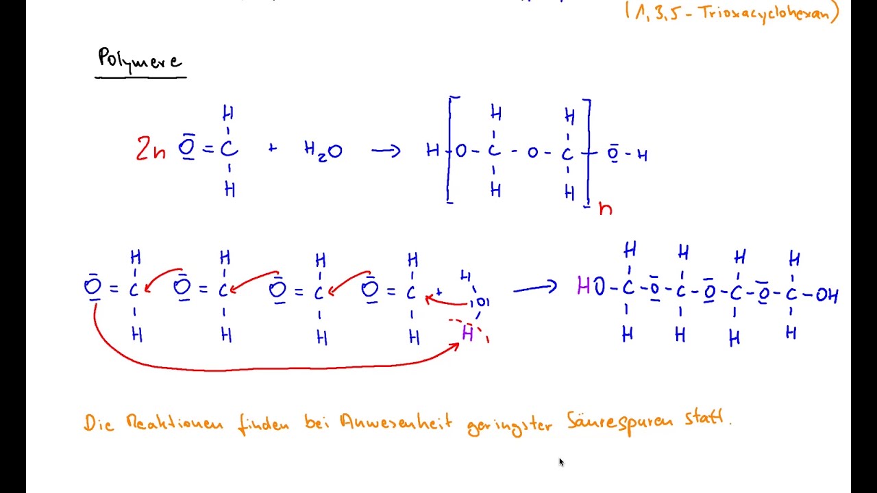 Aldehyde - Reduktion, Keto-Enol-Tautomerie, Trimerisierung ...