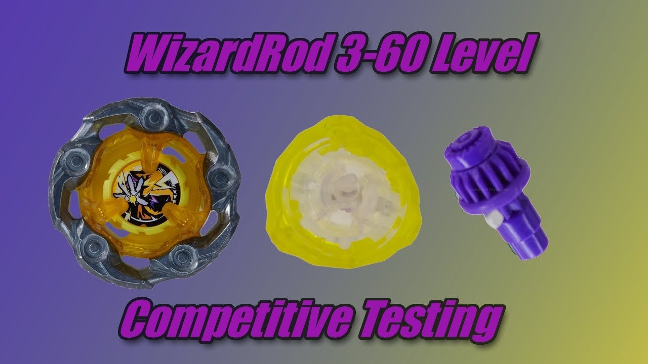 WizardRod 3-60 Level Competitive Testing | Beyblade X - YouTube