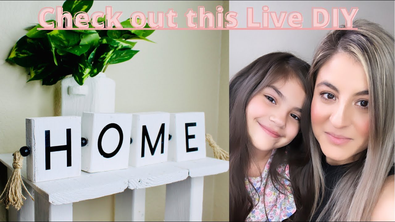 Come DIY and Chit Chat with us | Easy DIY | DIY home decor - YouTube