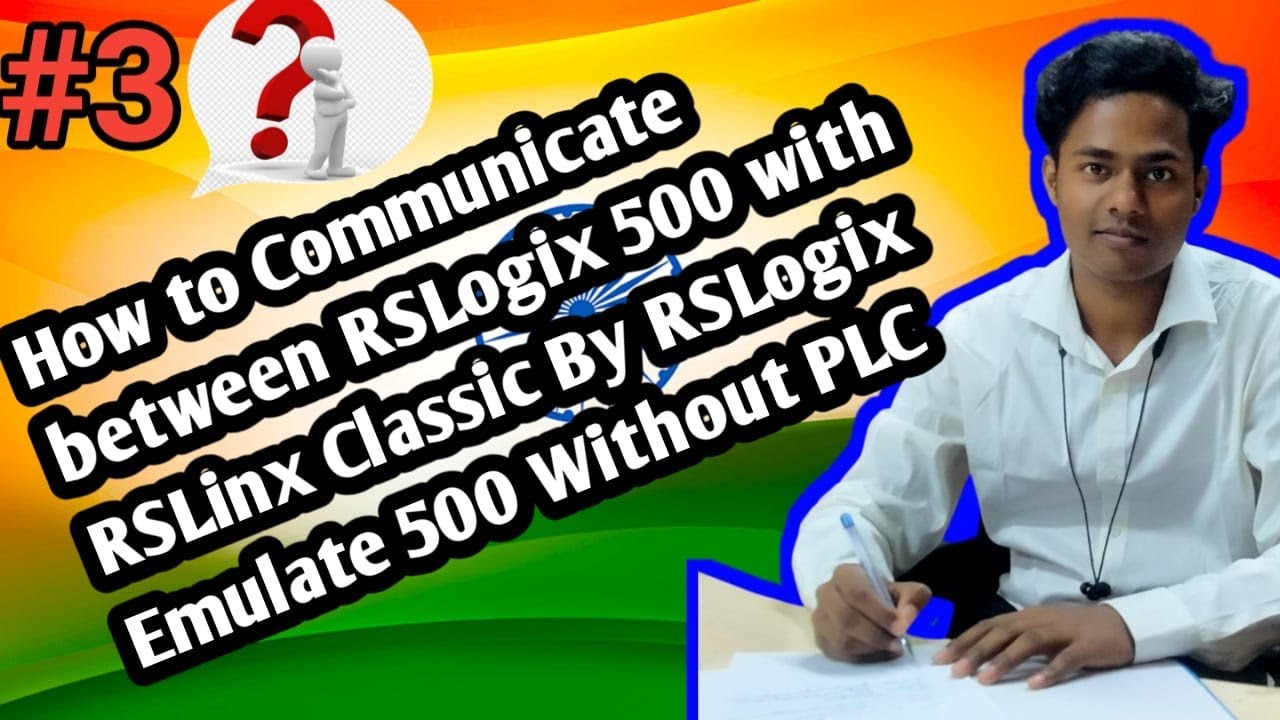 How to Communication B/w RSLogix 500 English With RSLinx Classic By ...