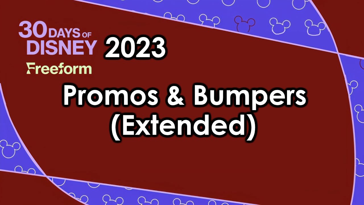 30 Days of Disney Bumpers & Promos (Extended) - YouTube