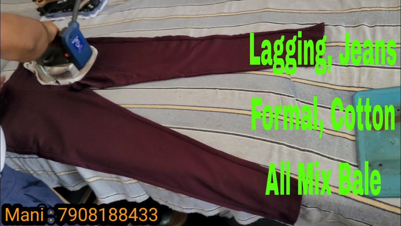 Lagging, 👖, Formal, Cotton all Mix Bale 90kg#7908188433#Panipat Biggest ...