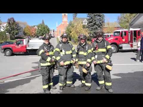 Then and now cobleskill fire - YouTube