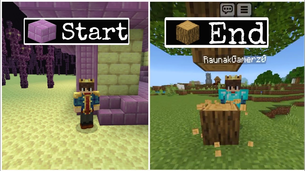 I Tried To Beat Minecraft Backwards - YouTube