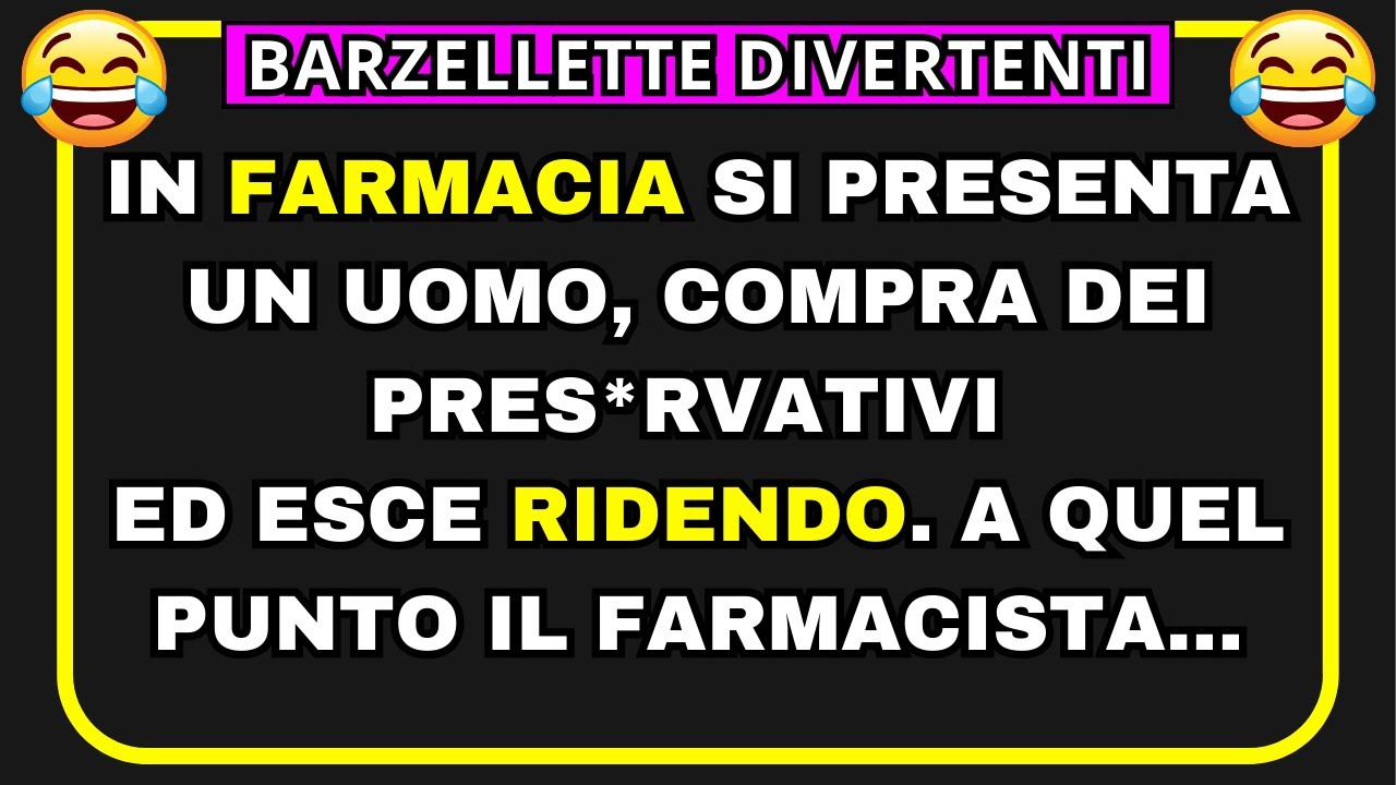 La BARZELLETTA Più DIVERTENTE di Sempre | Lo Strano Cliente in Farmacia ...