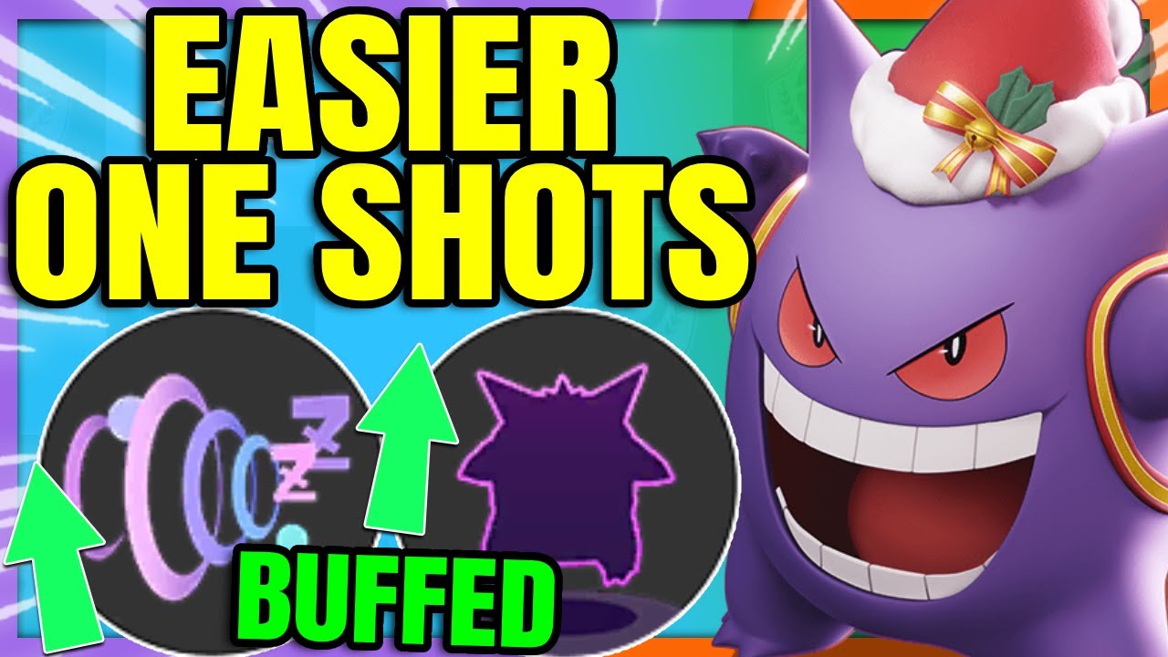 BUFFED GENGAR makes for even easier ONE SHOTS | Pokemon Unite - YouTube