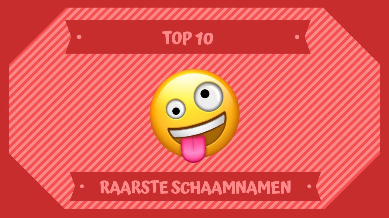 10 RAARSTE SCHAAMNAMEN!! - YouTube