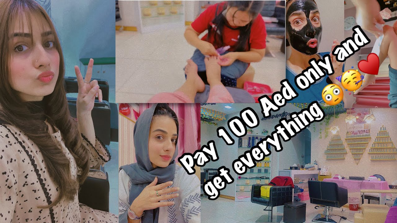 Very Cheap Parlour in Dubai 🤩🤩♥️ Old look VS New look 😉♥️ ...
