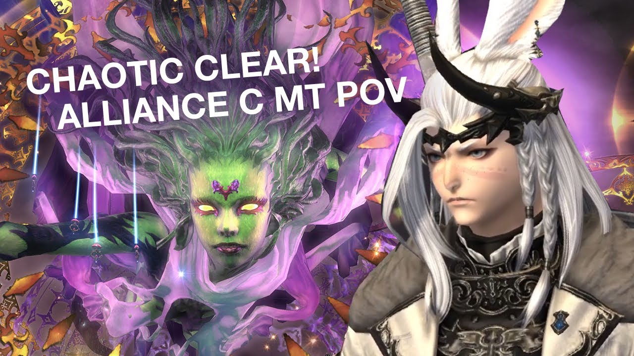 Chaotic Alliance Raid (Cloud of Darkness) Clear! Alliance C MT pov - JP ...