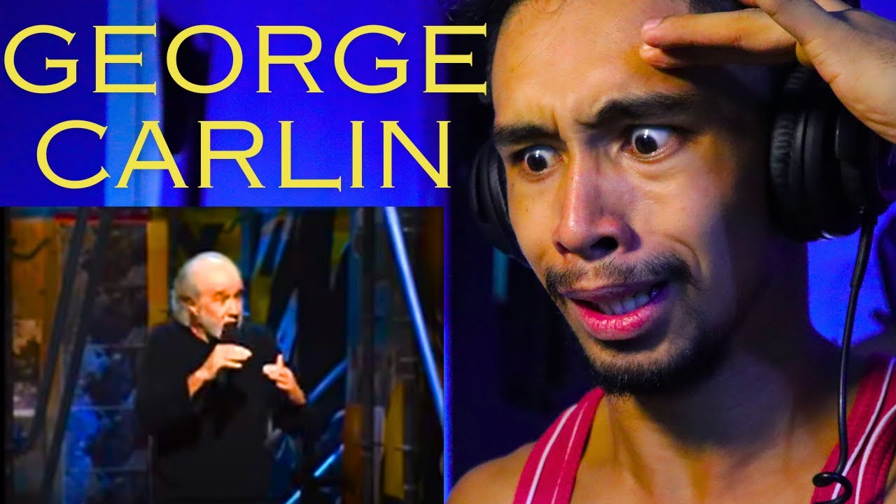 GEORGE CARLIN - The Ten Commandments FIRST TIME REACTION - YouTube