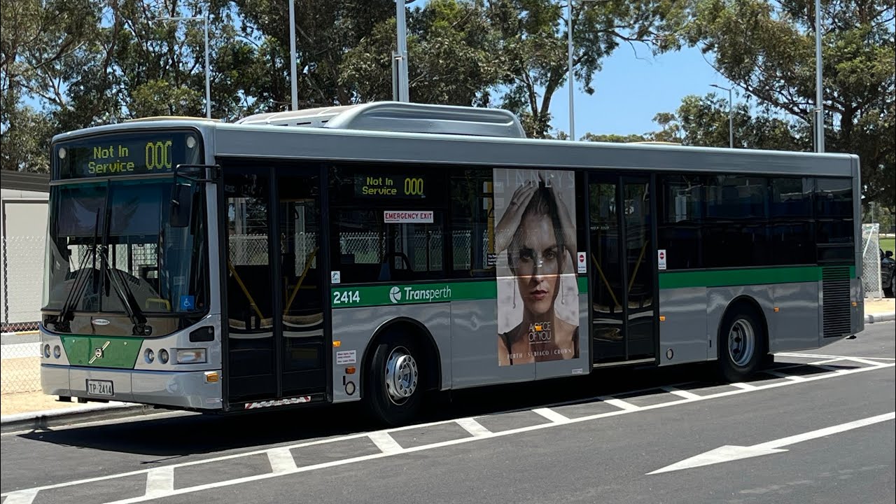 Transperth TP2414 - Volvo B7RLE - YouTube