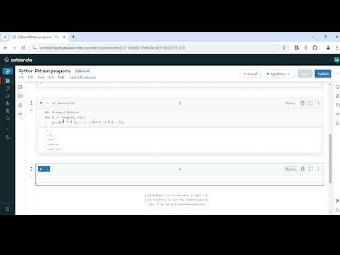 Python pattern programs - YouTube