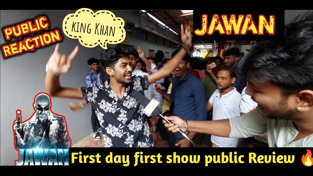 Jawan Movie public Review 🔥 || First Day First Show of Jawan! || - YouTube