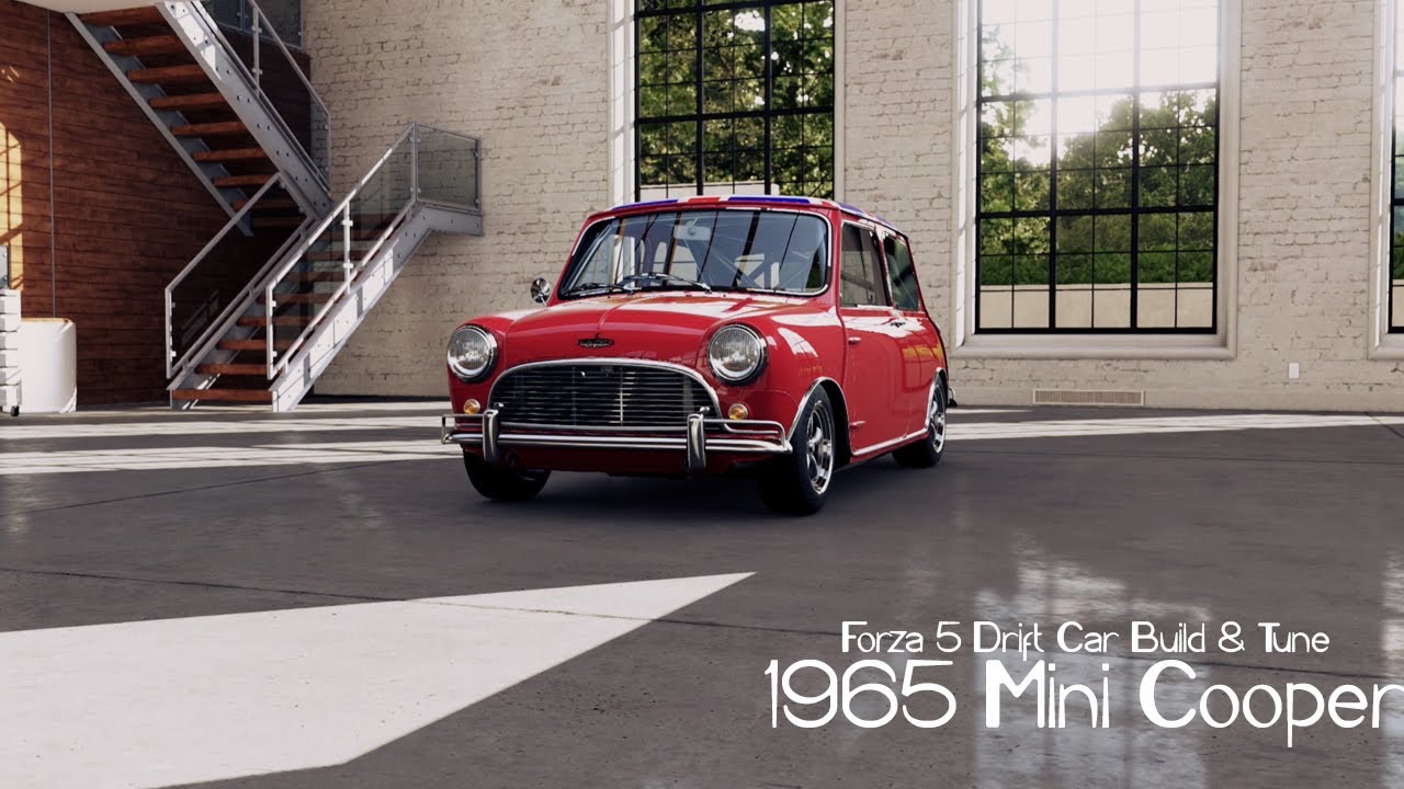 Forza 5 Drift Car Building & Tuning - #8 - 1965 Mini Cooper - YouTube