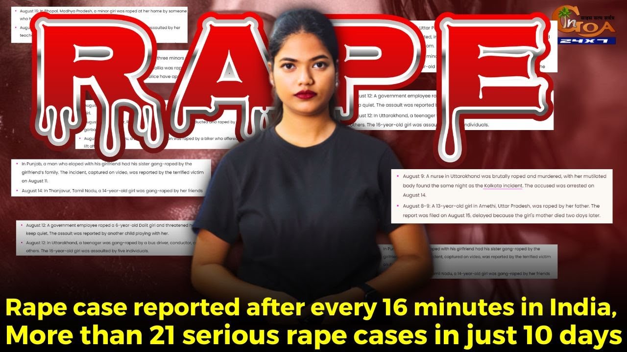 Rape case reported after every 16 minutes in India, More than 21 ...