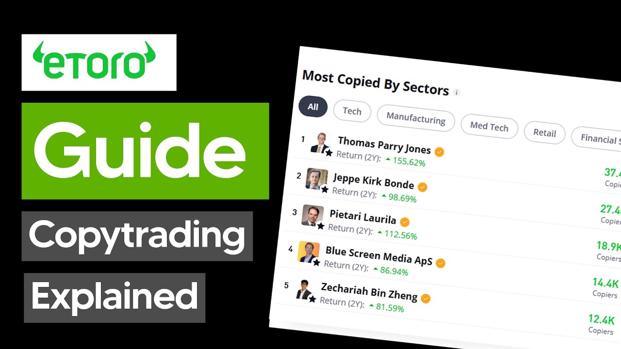 Etoro CopyTrading Guide 2024 Tutorial (For Beginners) - YouTube
