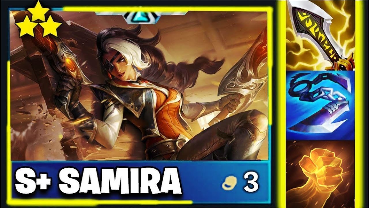 New 3 Star Samira Carry And 3 Star Akali ⭐⭐⭐ Tft Set 10 League