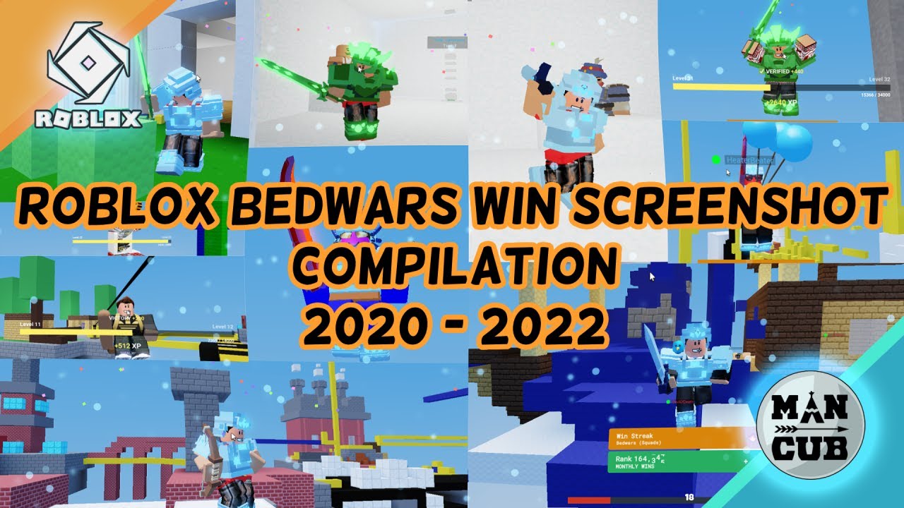 ROBLOX Bedwars Win Screenshot Compilation | 2020 - 2022 - YouTube