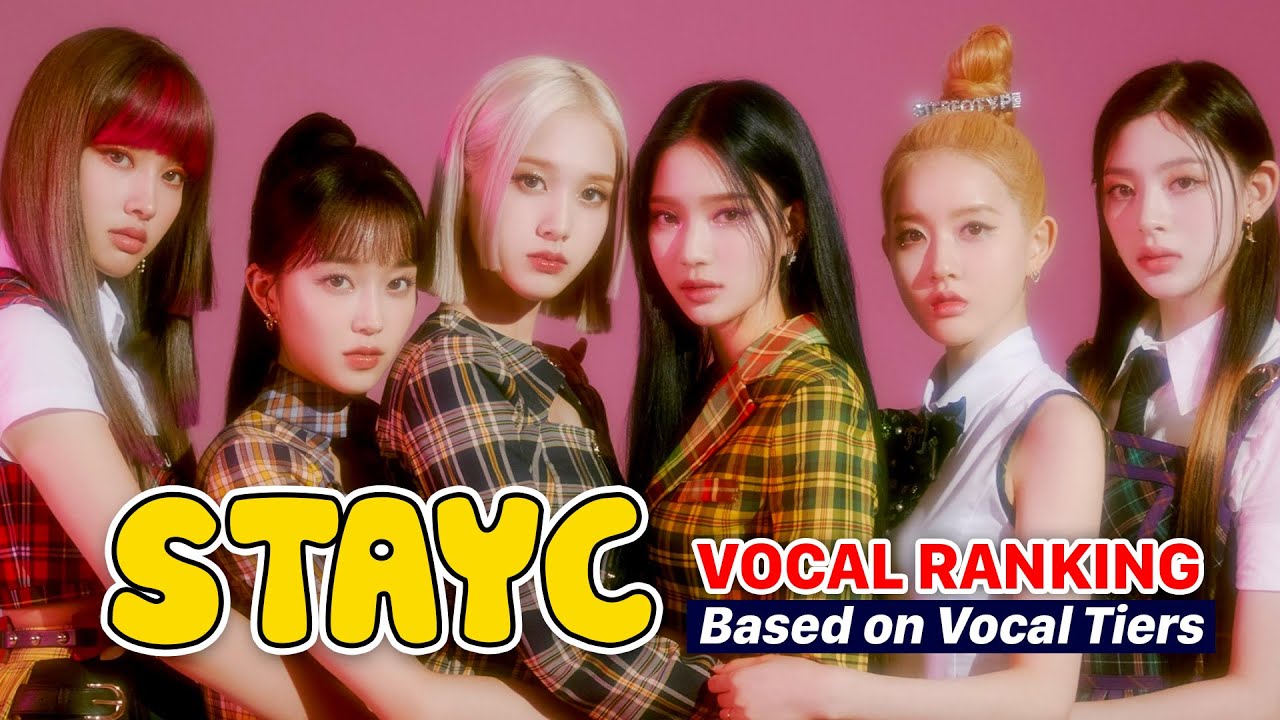 STAYC vocal tier list, STAYC vocal ranking 2023 | Kpop vocal tier list ...