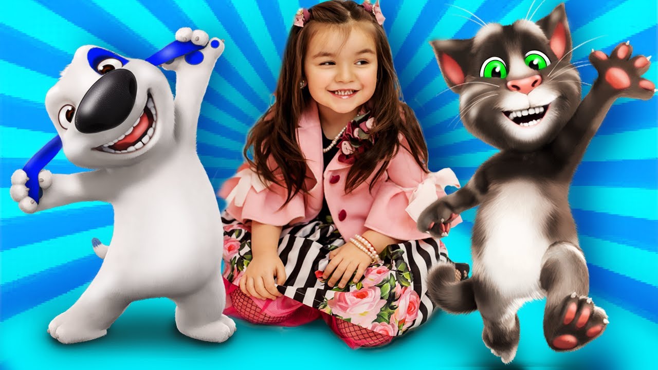 My Talking Tom Friends Shorts and stories In Real Life with Balaley ...