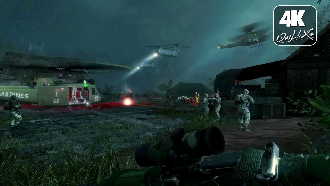 🎮 [4K] Crash Site | Call of Duty Black Ops 1 | Gameplay Walkthrough ...