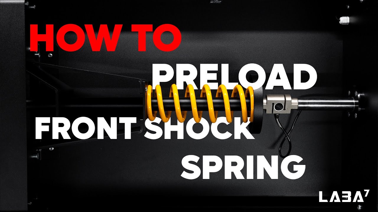 HOW TO: Spring Rate Dyno - Preloading Front Shock Spring - YouTube