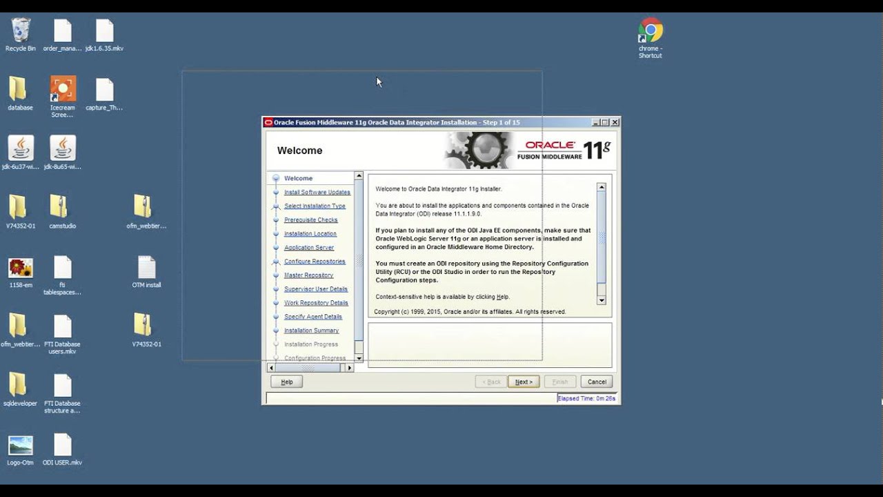 3.Oracle ODI (ETL tool)-ODI software installation - YouTube