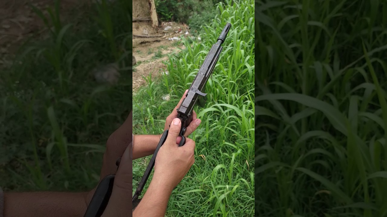 German 30 bore gun - YouTube