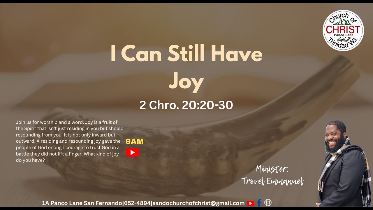Worship 17.08.25 - I Can Still Have Joy - YouTube