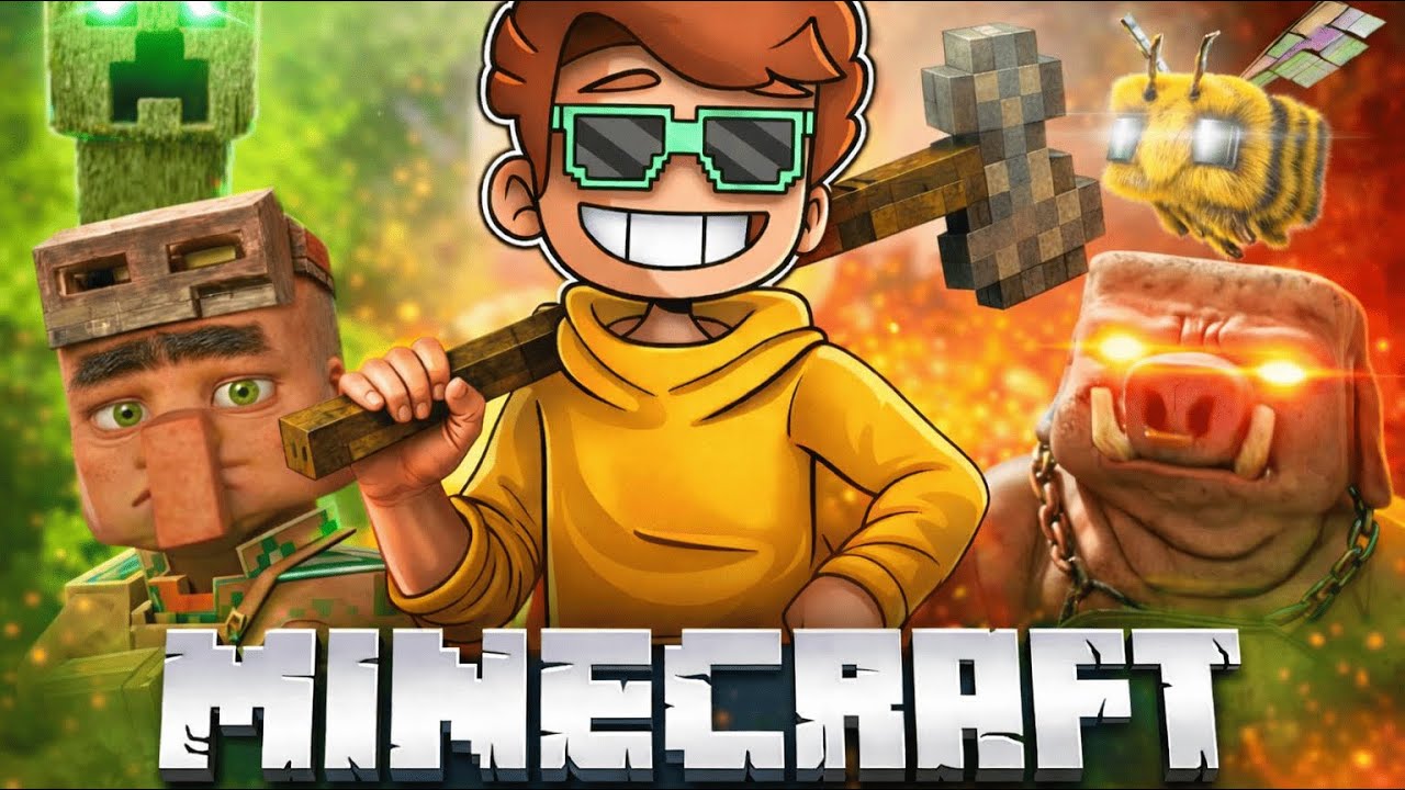 Minecraft survival Day 6 ! ⚔️ Live trying to build my mega sky base ...