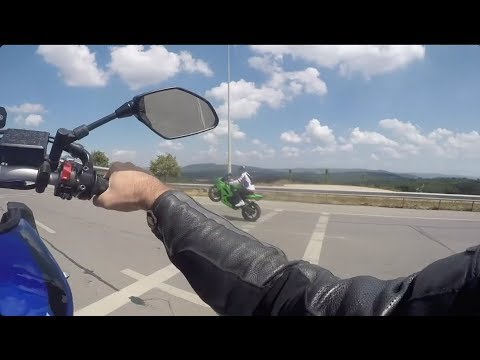 Yamaha mt09 // Kawasaki zx-6 - İstanbul Parka Gazladık