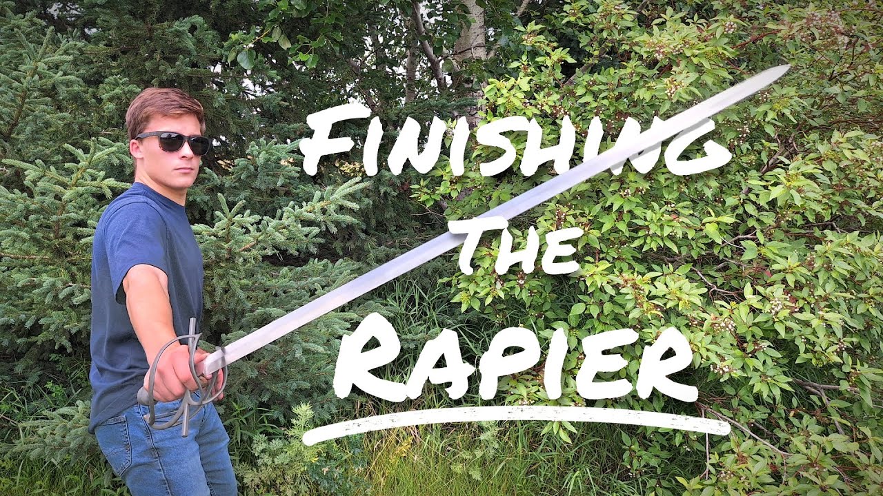 Making a German Inspired Rapier (Part 3) - YouTube