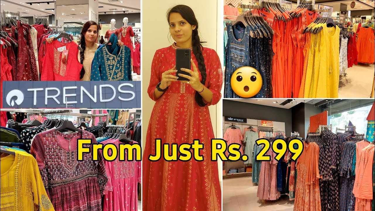 Reliance Trends Latest Collection 2022 | Trends Festival Kurti ...