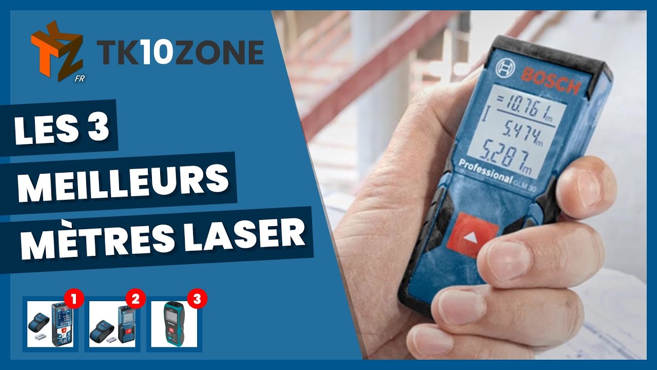 Les 3 meilleurs mètres laser pour des mesures précises - YouTube