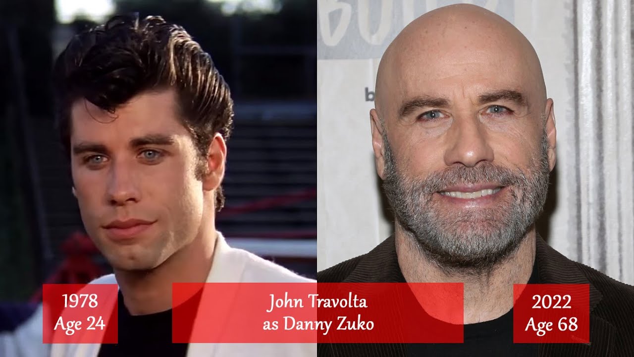 Grease - the Cast from 1978 to 2022 Then and now - YouTube