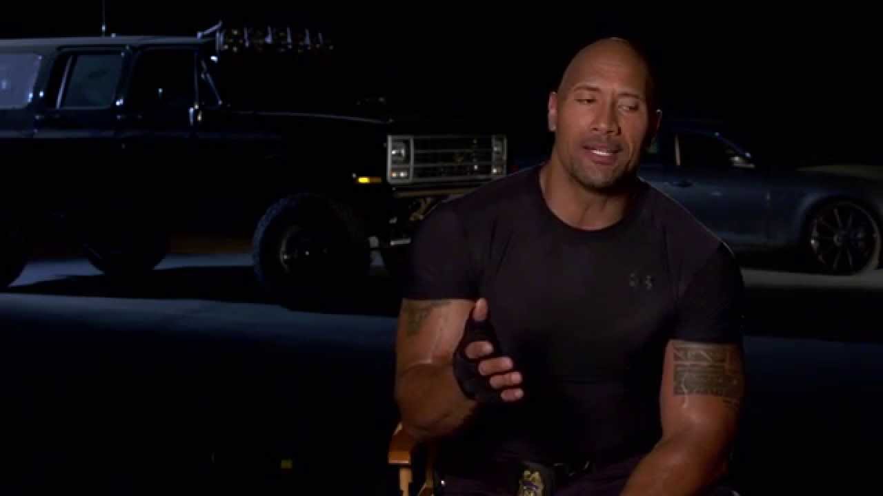 Fast & Furious 7 | Intervju | Dwayne Johnson (del 1) - YouTube