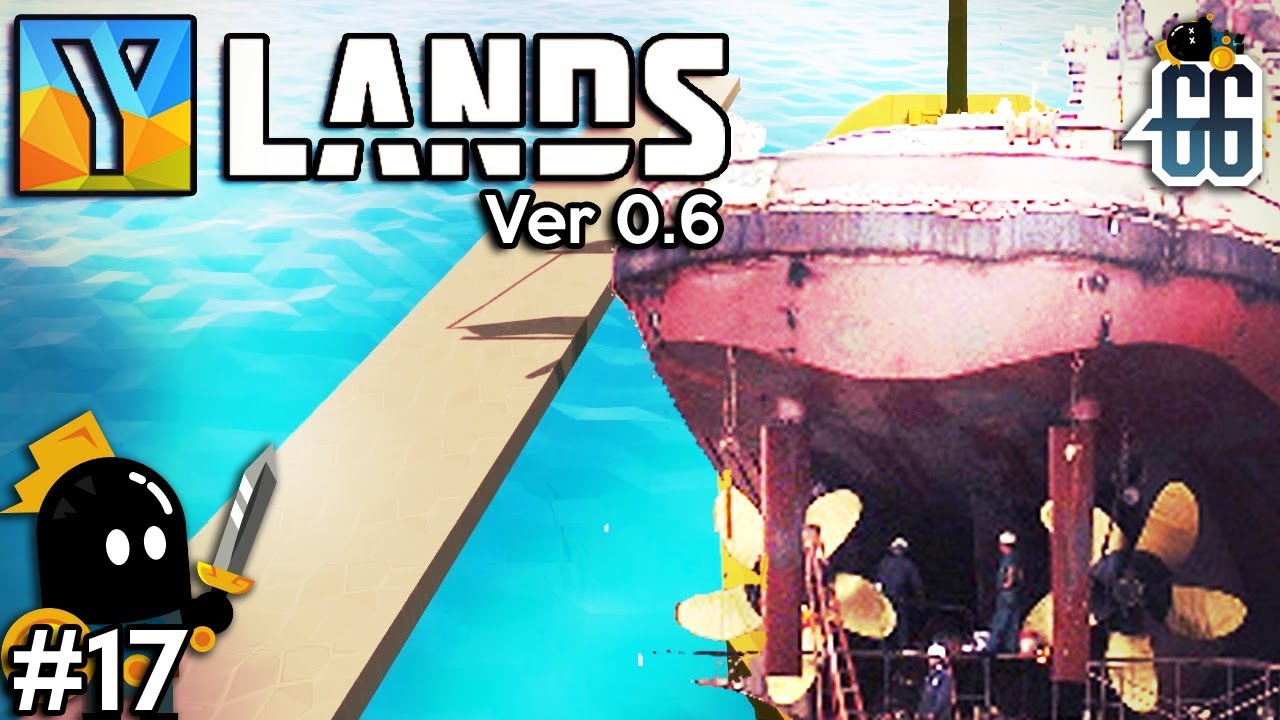 Ylands - SHIPYARD CONSTRUCTION FOR MY MASSIVE SHIP - EP17 - YouTube