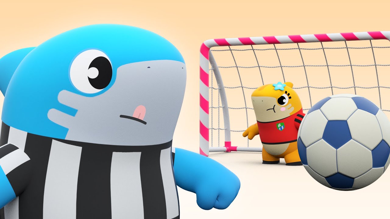 OLYMPIC GAMES: Baby Sharks sing the Soccer (Football) Song - Healthy ...