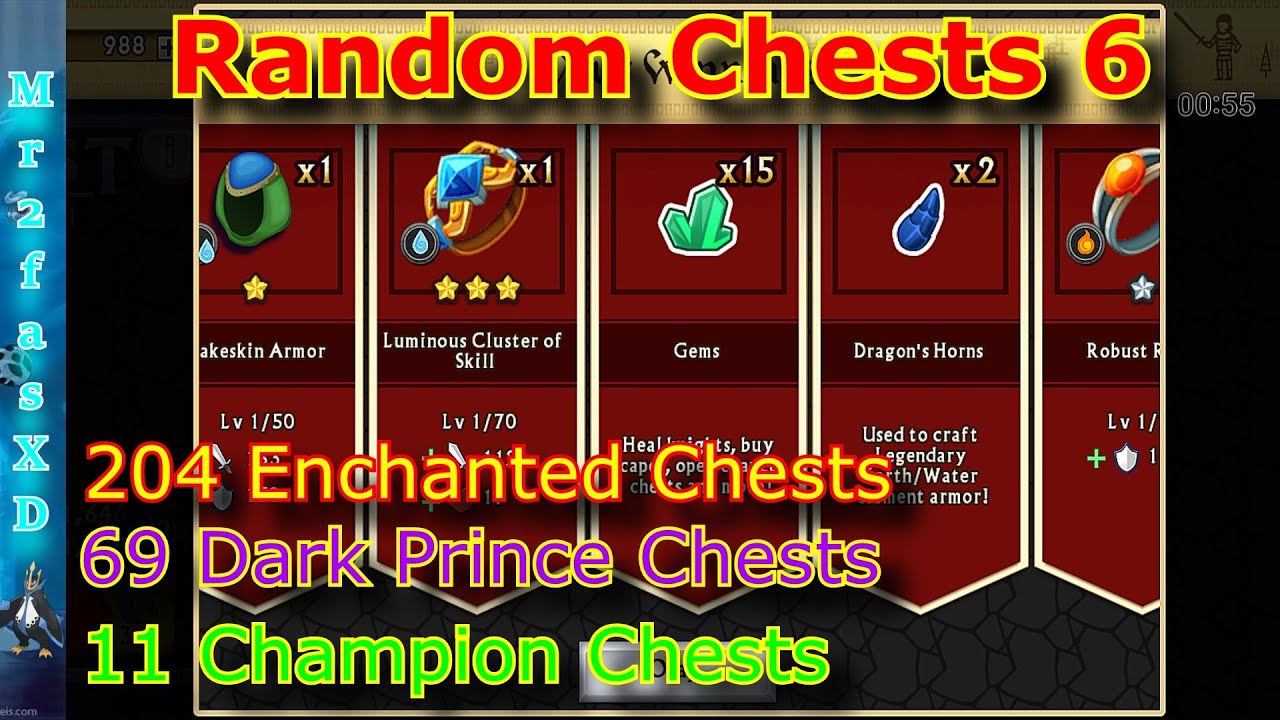 Knights and Dragons Random Chest Opening (Part 6) - YouTube