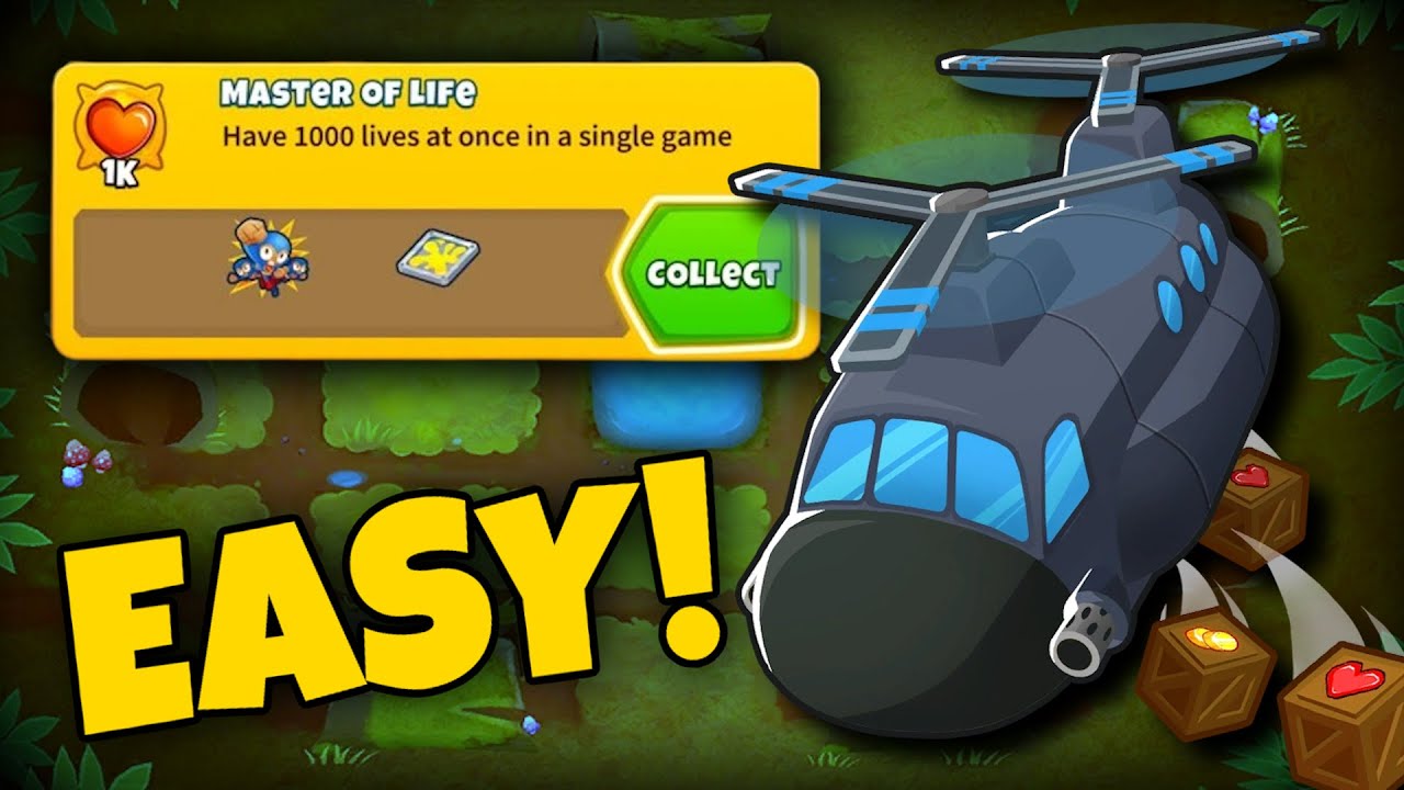 How To Get The Master Of Life Achievement In BTD6! - YouTube