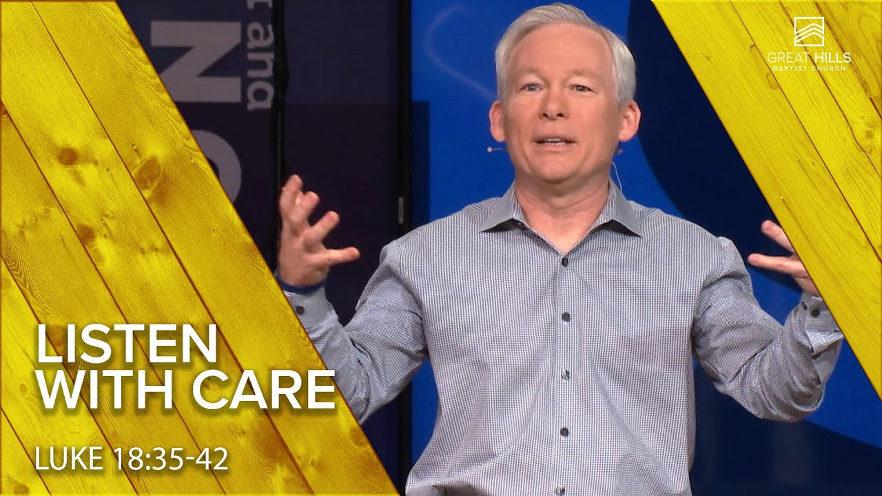 Listen With Care // Danny Forshee (sermon only) - YouTube