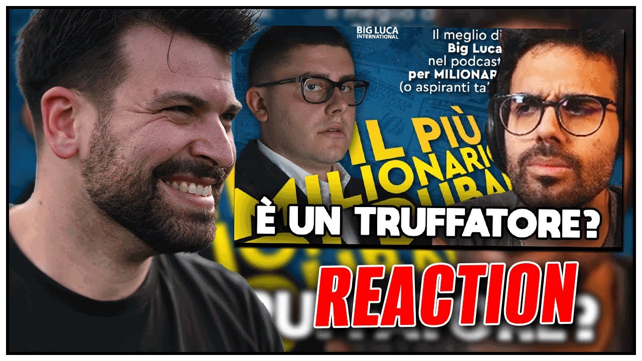 LUCA TOSELLI REAGISCE A DARIO MOCCIA SCOPRE BIG LUCA - YouTube