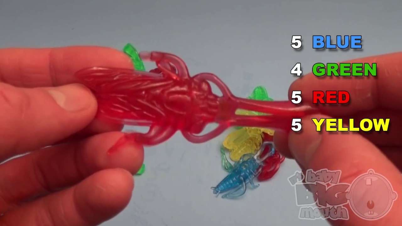 Learn Colours with Sticky Toy Creatures ! Fun Learning Contest! - YouTube