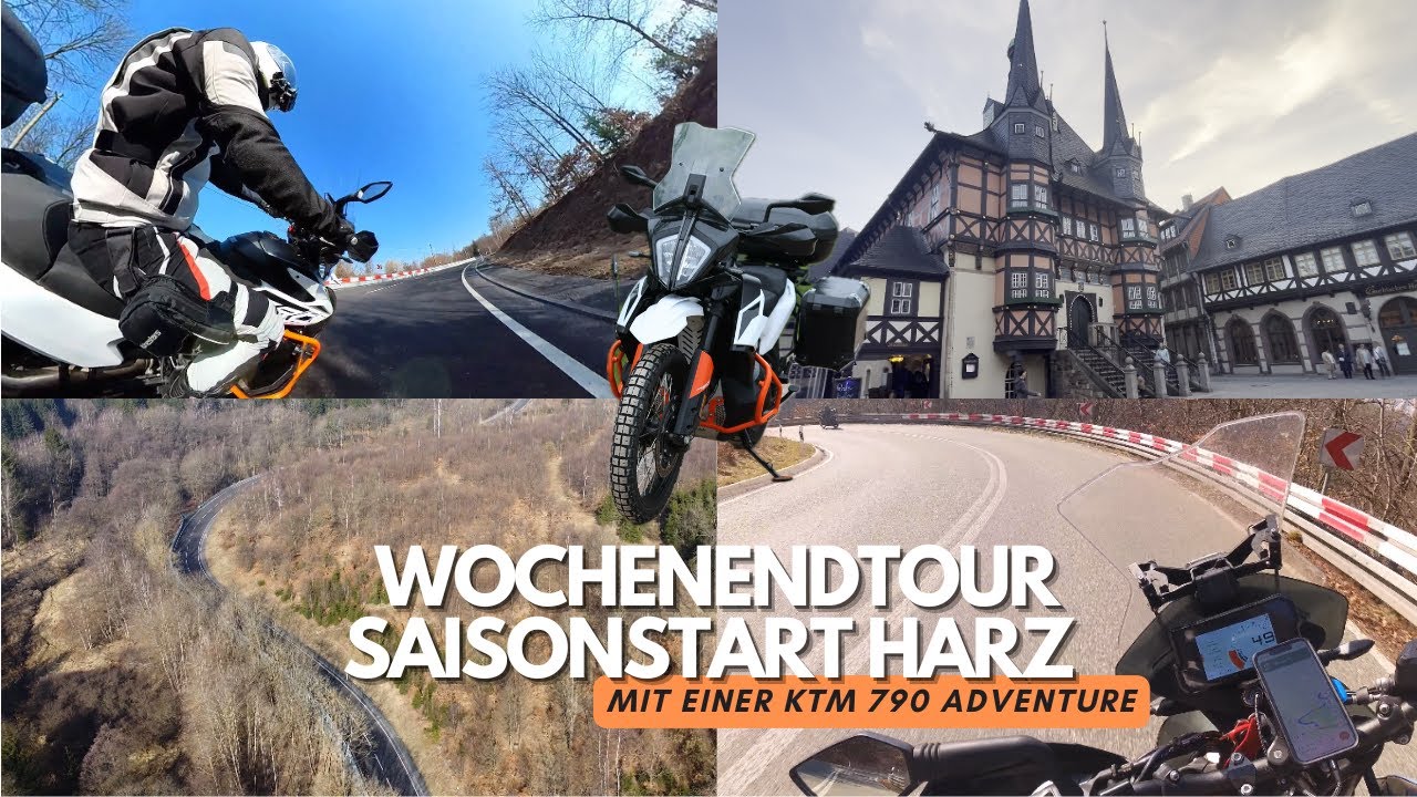 Harz Mit Dem Motorrad