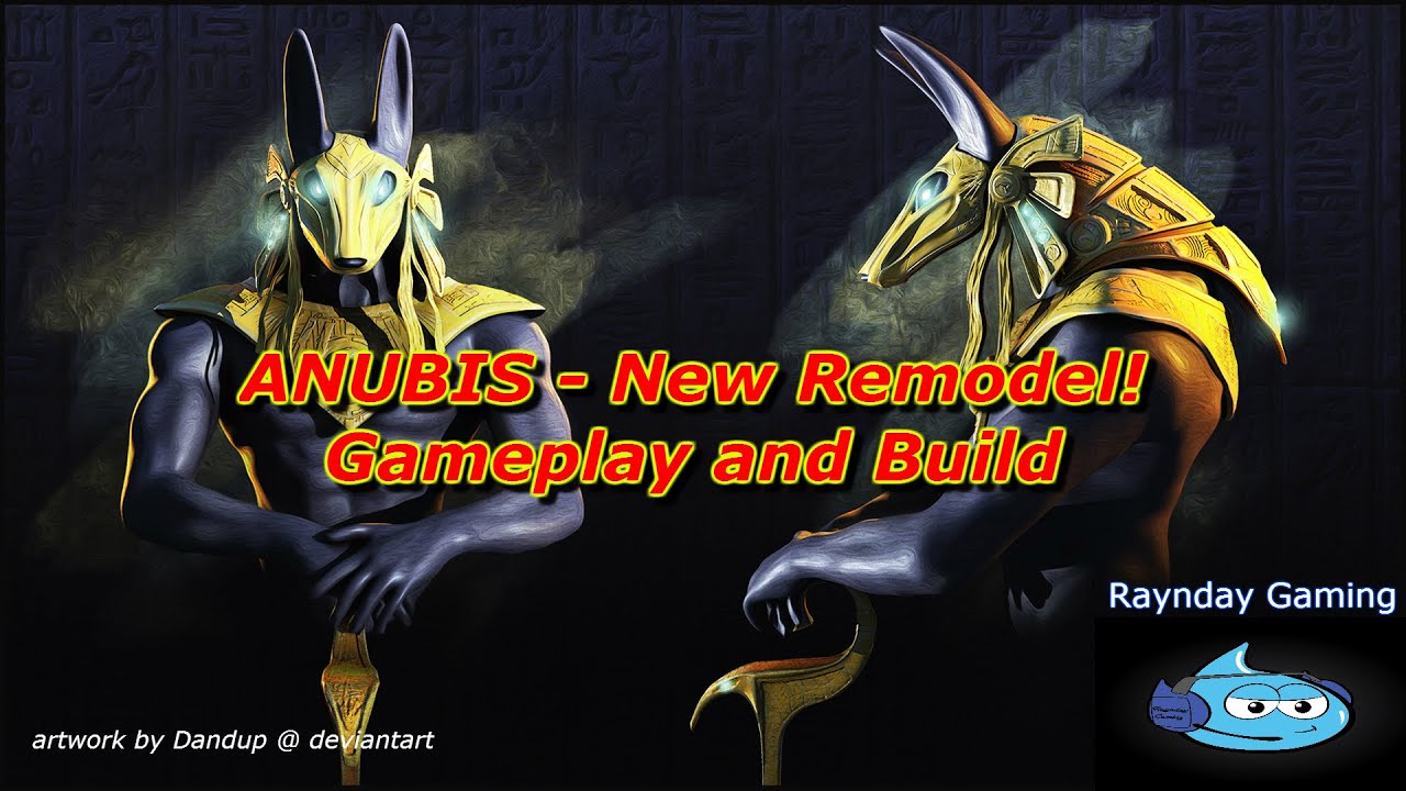Smite Gameplay: Anubis - New Remodel - Gameplay and Build - YouTube