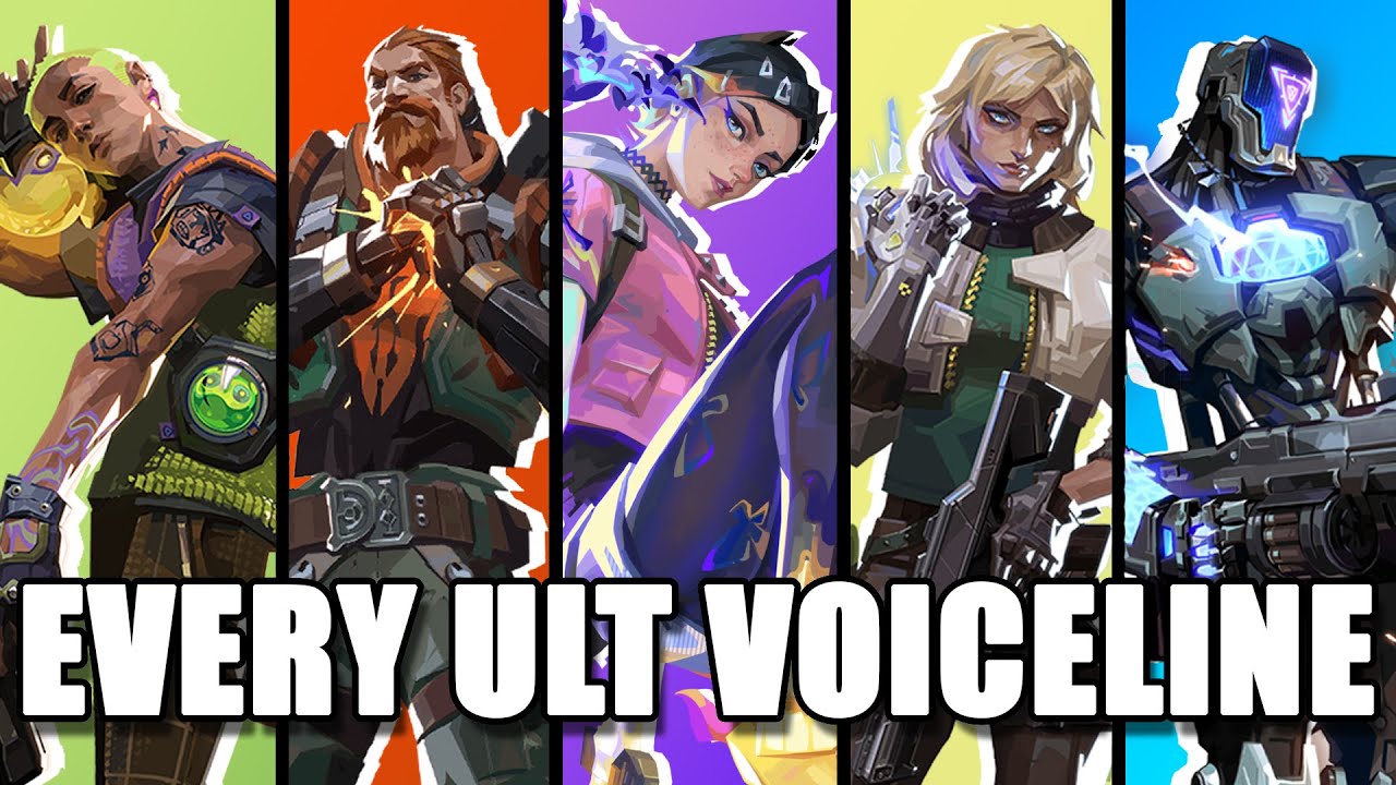 ALL VALORANT AGENTS ULT VOICELINE (2024) - YouTube